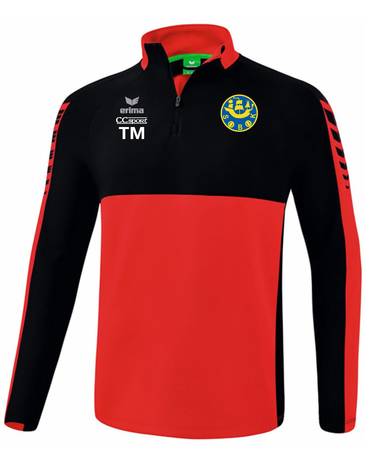 Six Wings training top, röd/svart - Skeppshults BK Herr - CC Sport